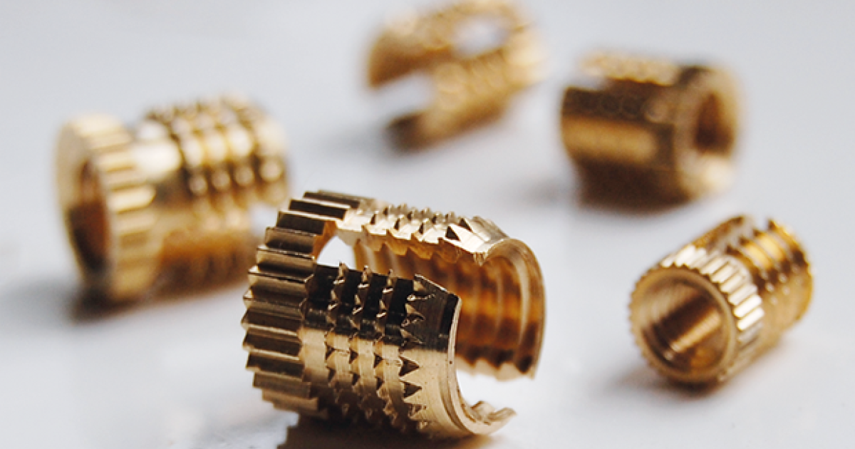 New brass barbed expansion inserts… | Furniture & Joinery Production