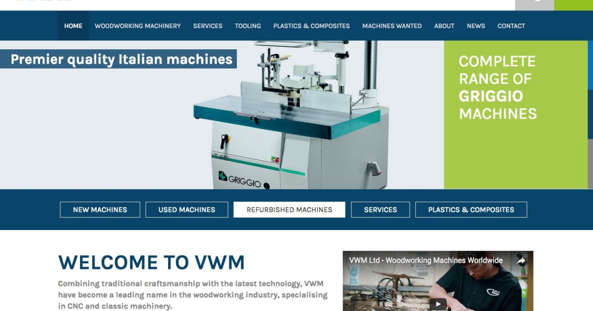 VWM launches new-look website | Furniture & Joinery Production
