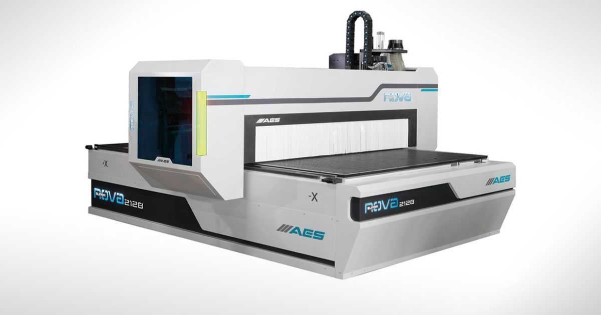 Impressive AES CNC machinery on show… | Furniture & Joinery Production