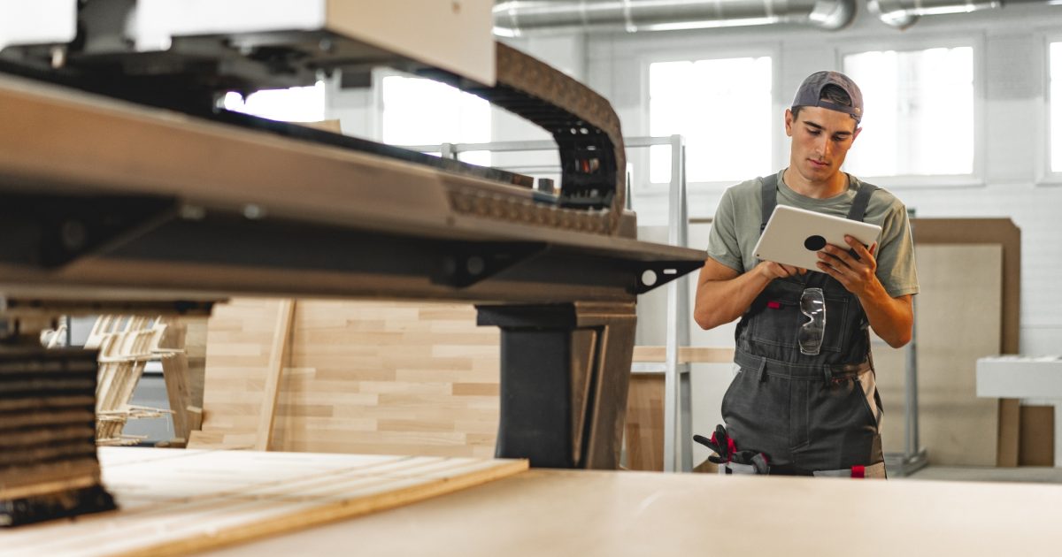 Paperless shop floor reporting from… | Furniture & Joinery Production